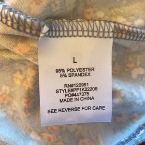 Pink Rose | Tops | Pink Rose Brand Floral Long Sleeved Cropped Top ...